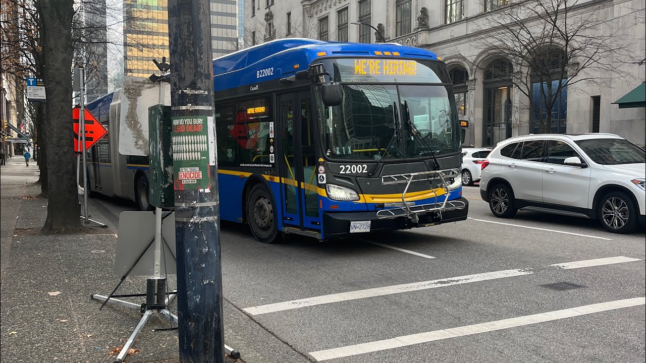 Translink 2023 New Flyer XDE60 B22002 On the 257 To Downtown Express ...