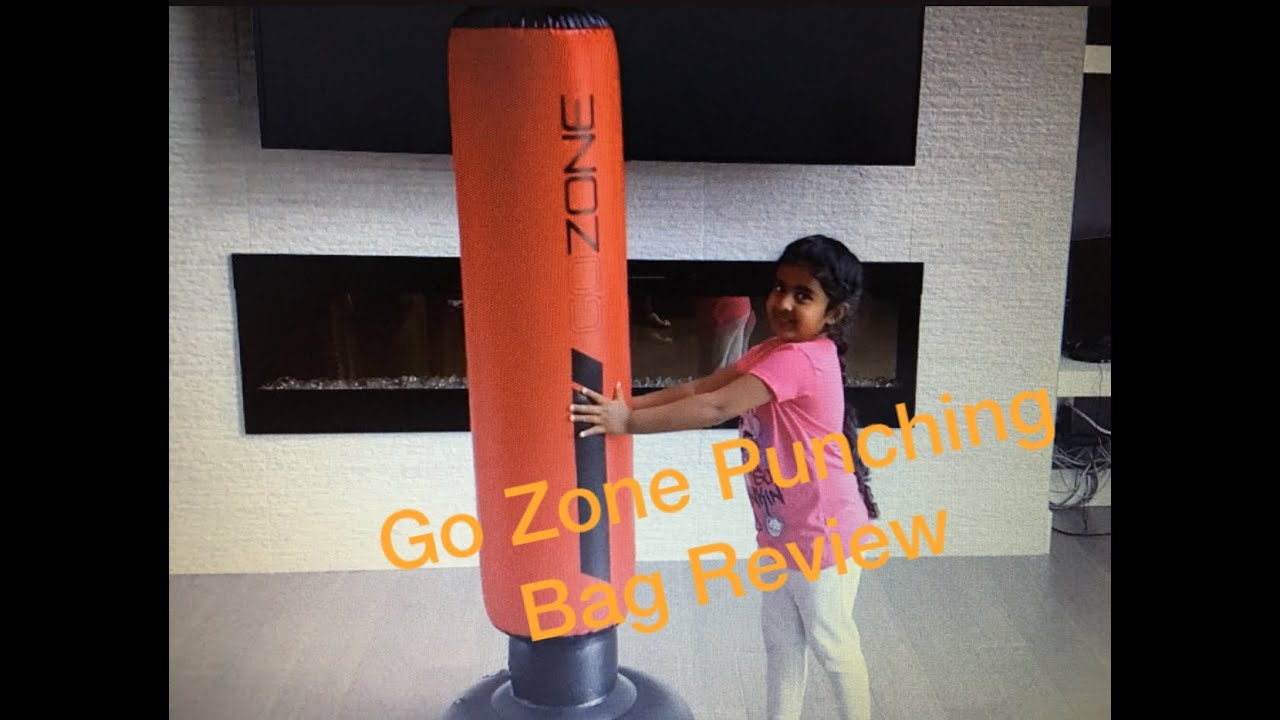 GoZone Inflatable Punching Bag Review - YouTube