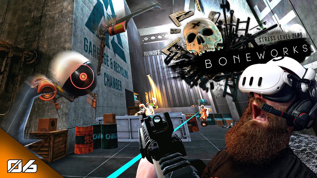 BONEWORKS: Training Wheels Fall Off at the Runoff (Blind Playthrough EP ...