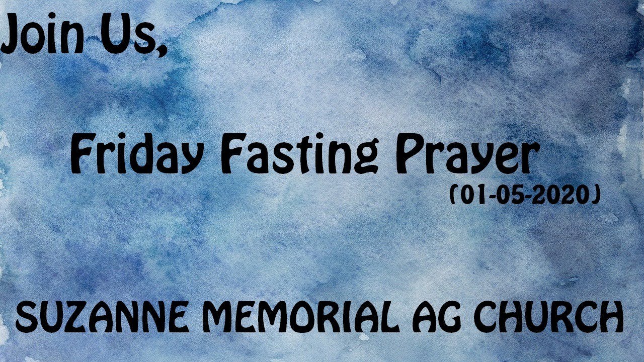 Friday Fasting Prayer Prayer (01-05-2020) - YouTube