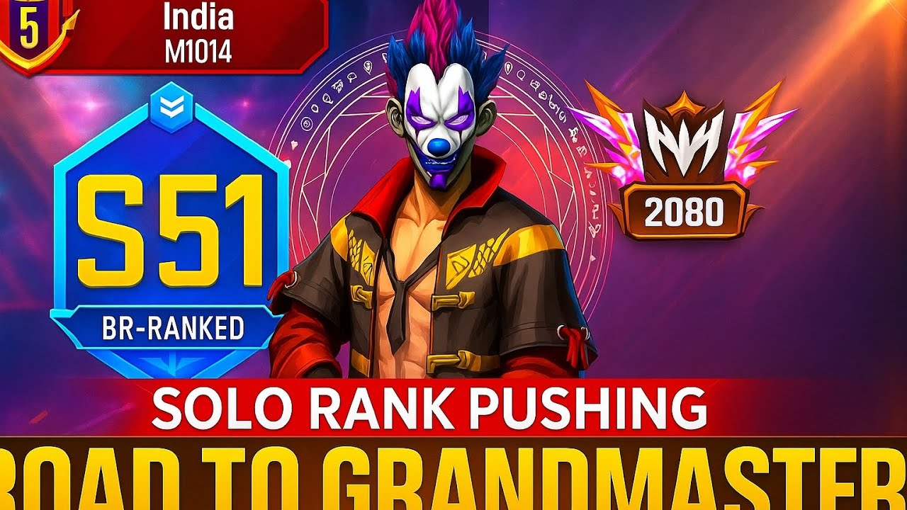 Region Top 1 grandmaster BR rank - YouTube