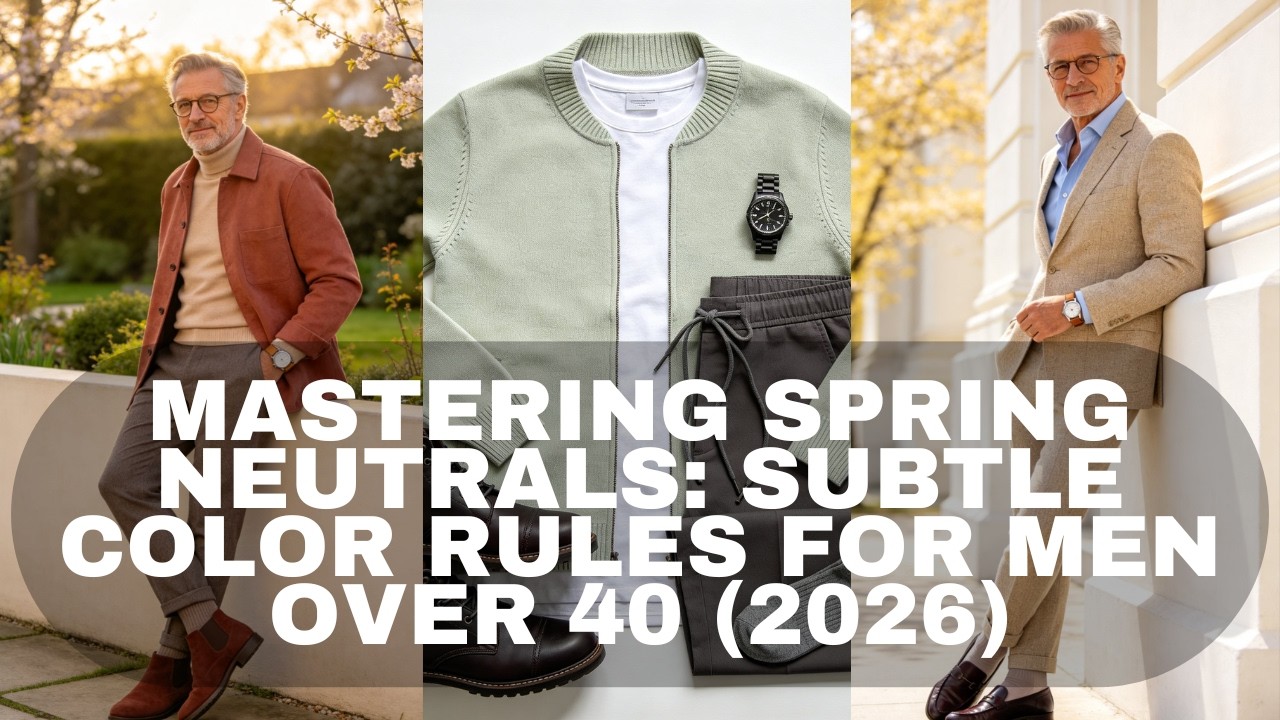 Mastering Spring Neutrals: Subtle Color Rules for Men Over 40 (2026 ...