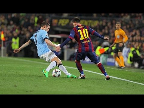 Messi caño espectacular a Milner // Messi amazing panna Milner - YouTube