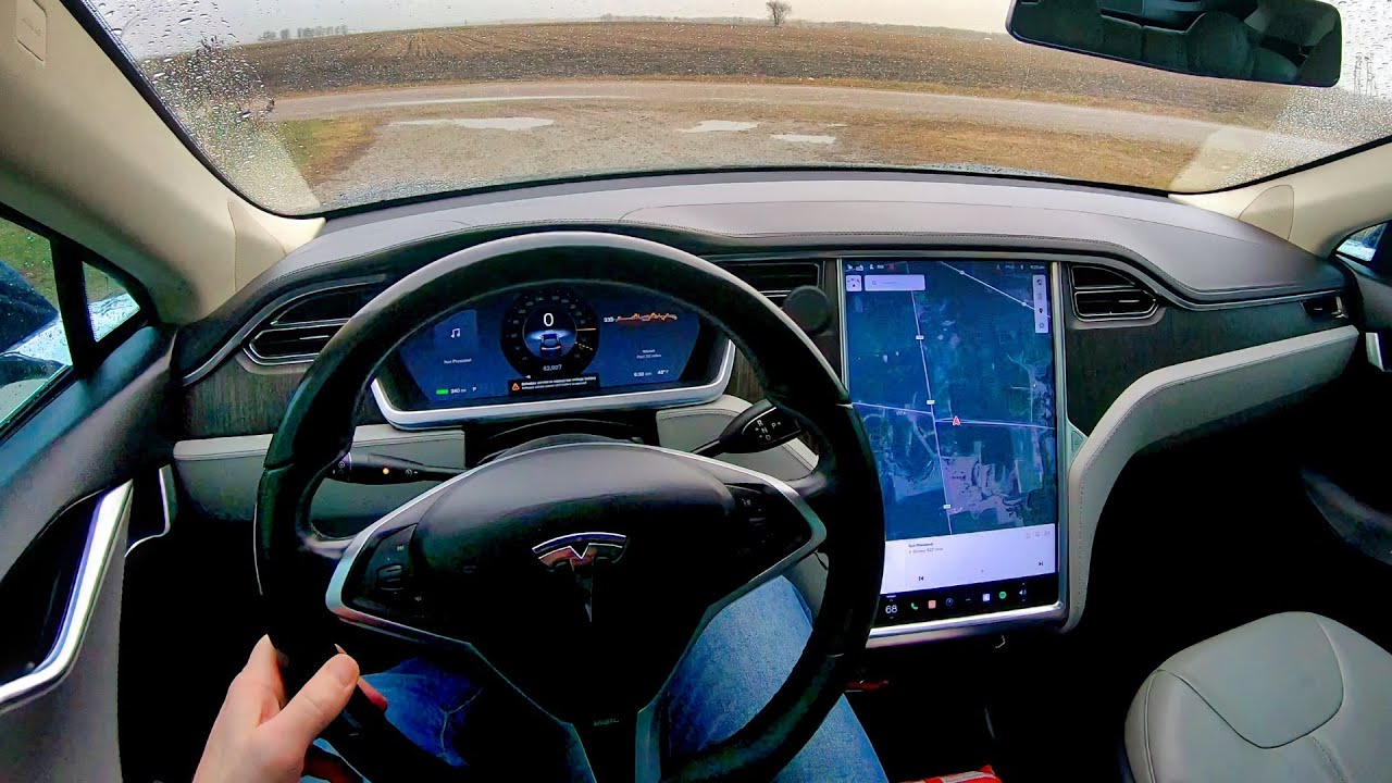 An 11yr Old - Tesla Model S POV - Point Of View #MAMA23Rally - YouTube