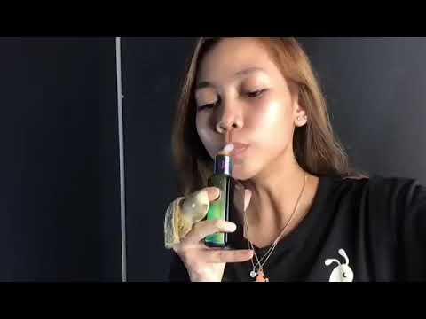 Hisap vape wanita - YouTube