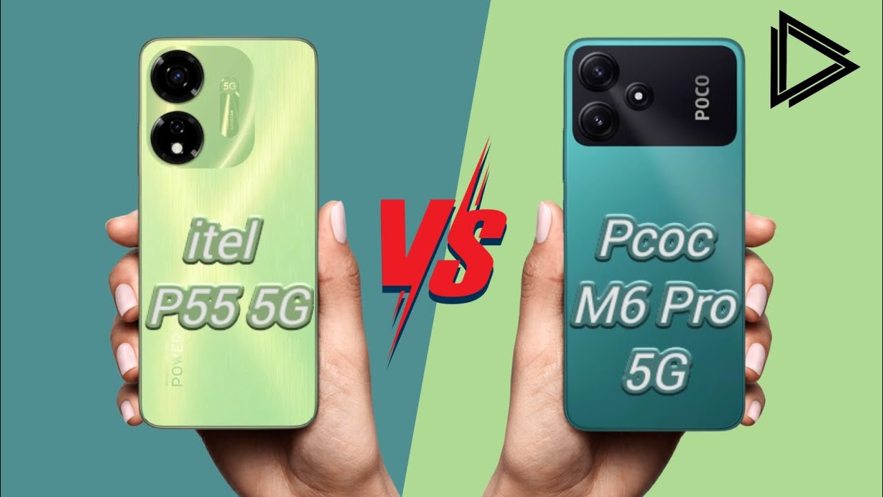 itel P55 5G vs Poco M6 Pro 5G - YouTube