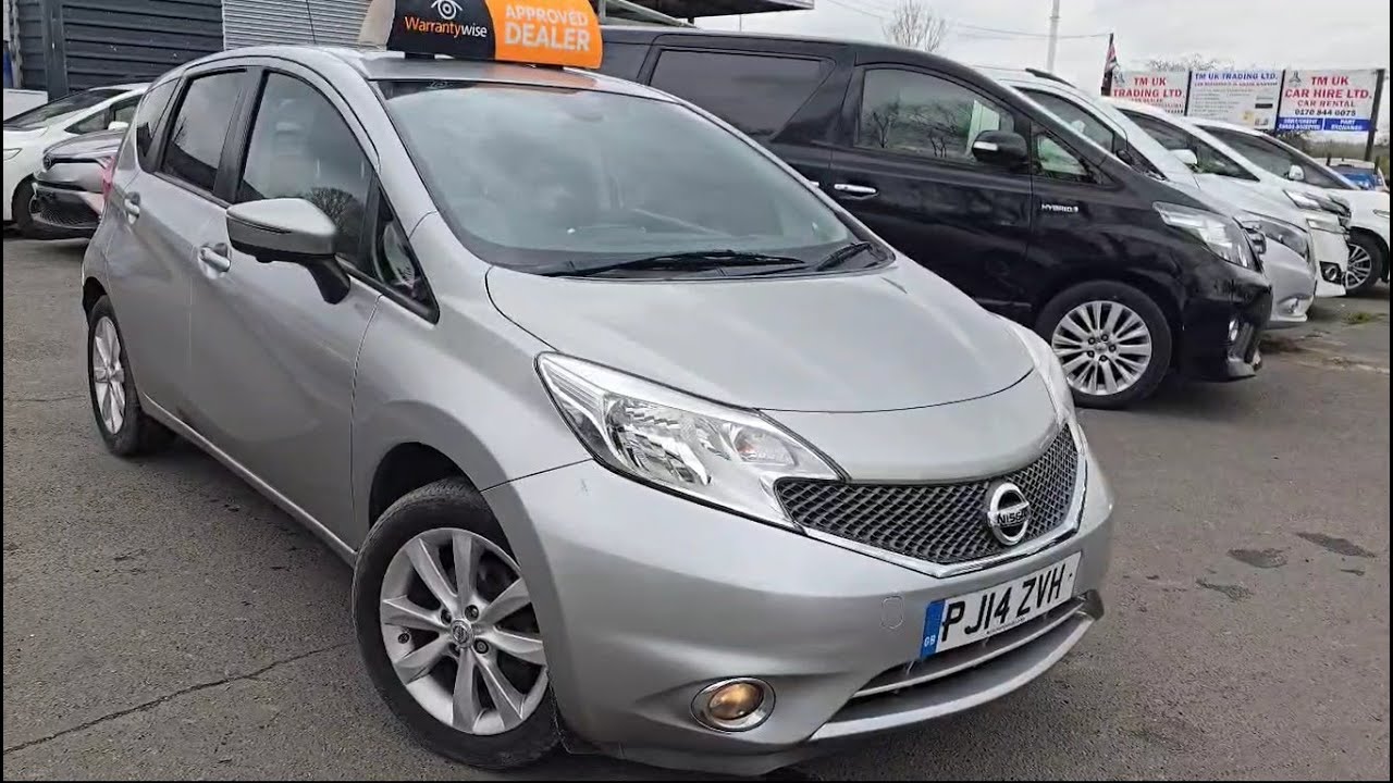 Nissan Note 1.2 Petrol Manual 2014(14) Automatic DIG-S Tekna Hatchback ...