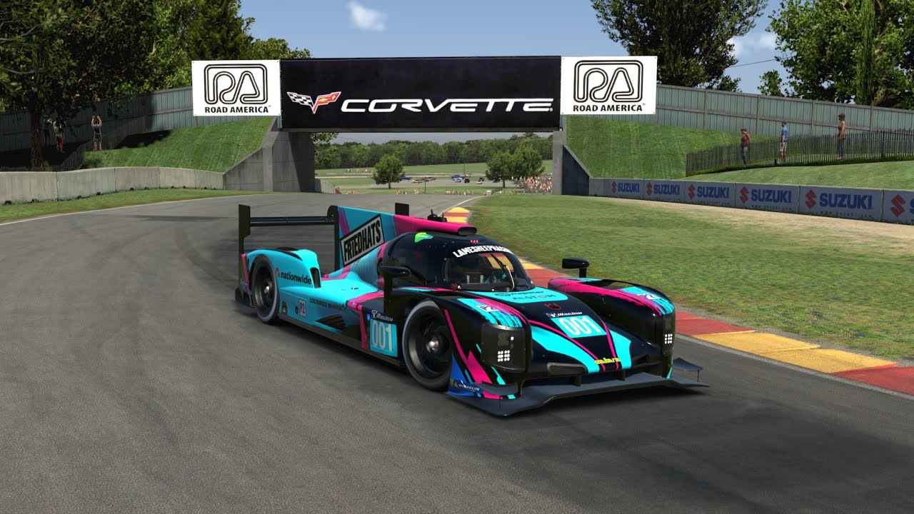 Part 2 - 24 Hours of Road America with the LMP2 on iRacing - YouTube