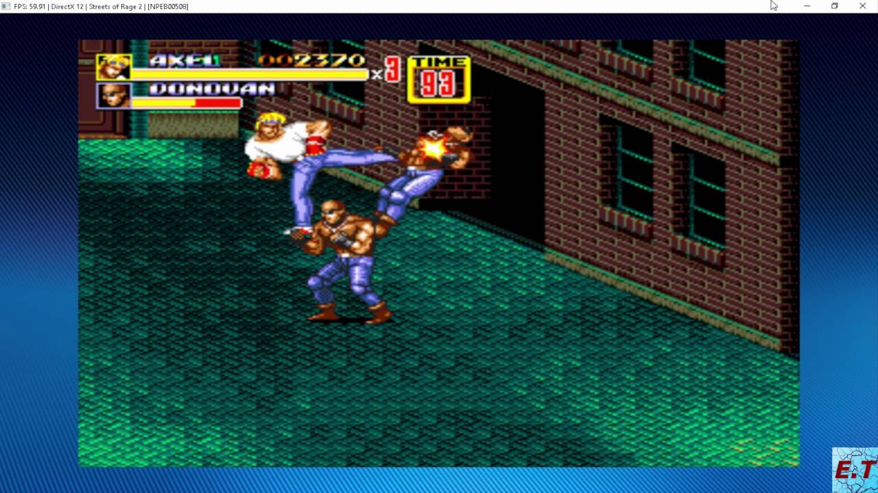 [Outdated!]-[PS3 Emulator] RPCS3-DX12-PPU.LLVM Streets of Rage #2 - YouTube