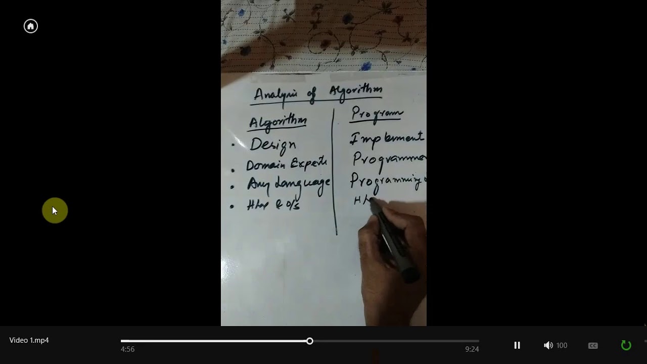 Analysis of Algorithm Introduction - YouTube