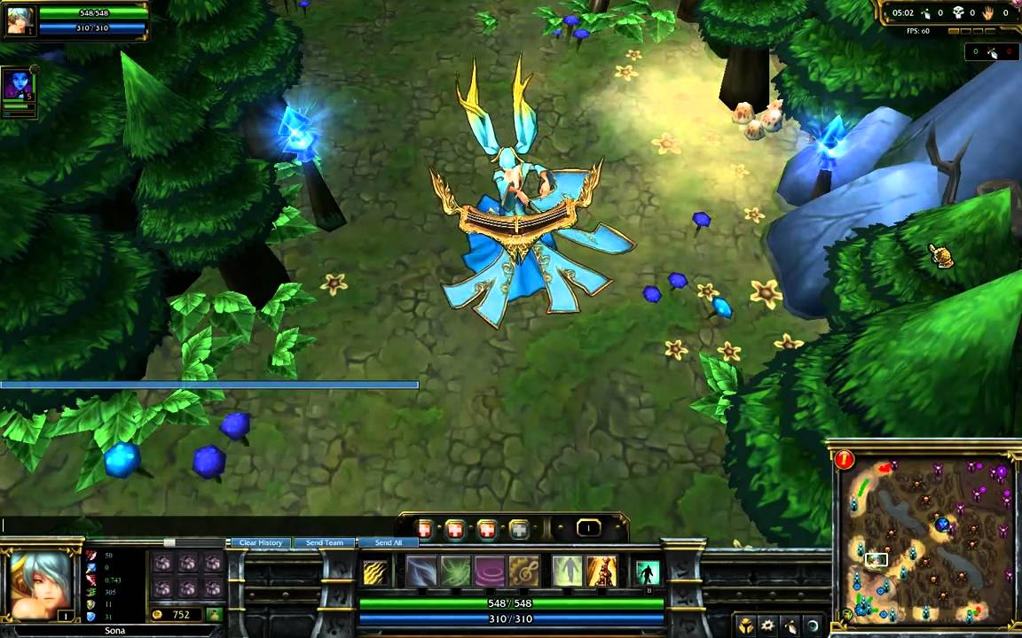 LoL Emotes - Sona - YouTube