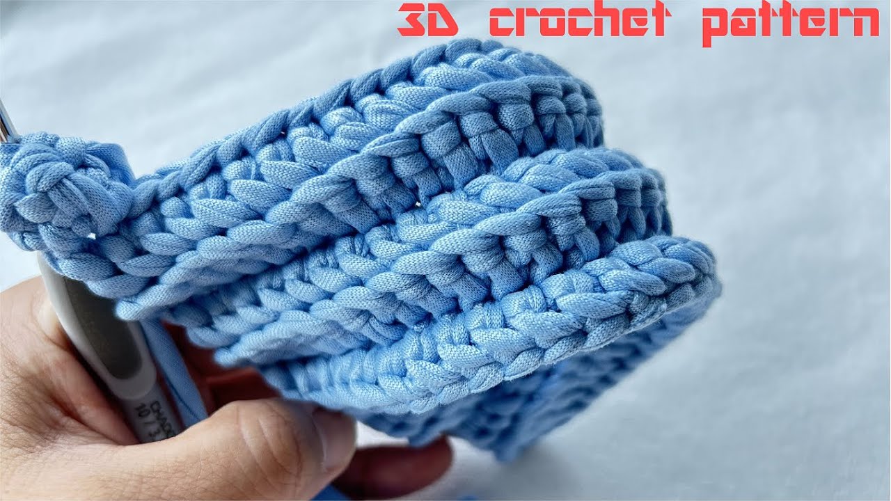 one kind of 3d-crochet pattern#crochetpatterns - YouTube