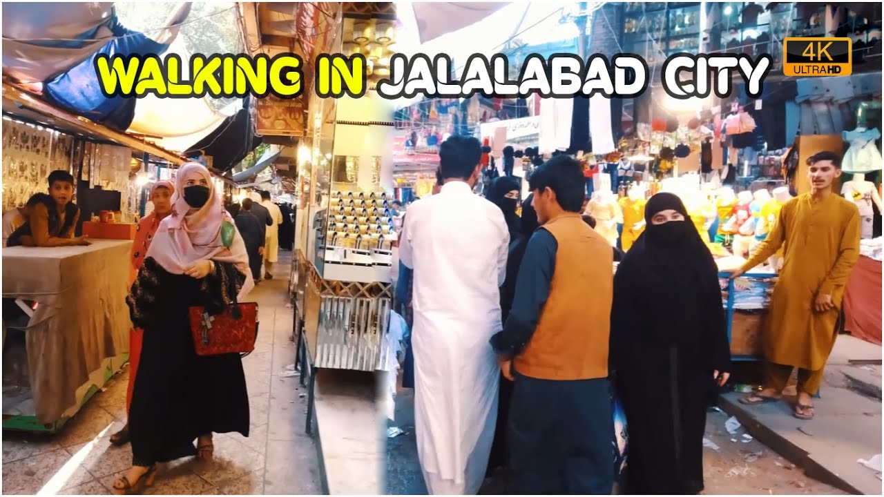 Walking in Jalalabad City | Nangarhar province | Afghanistan | 4K - YouTube