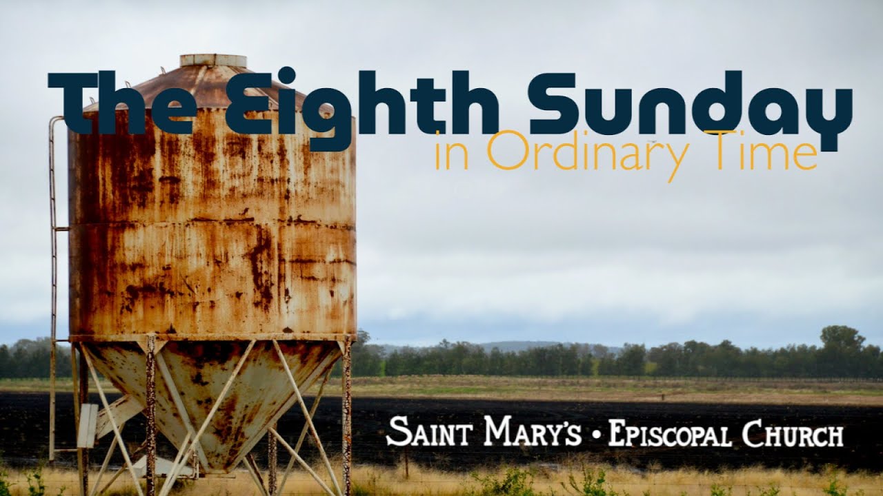 Eighth Sunday in Ordinary Time - YouTube