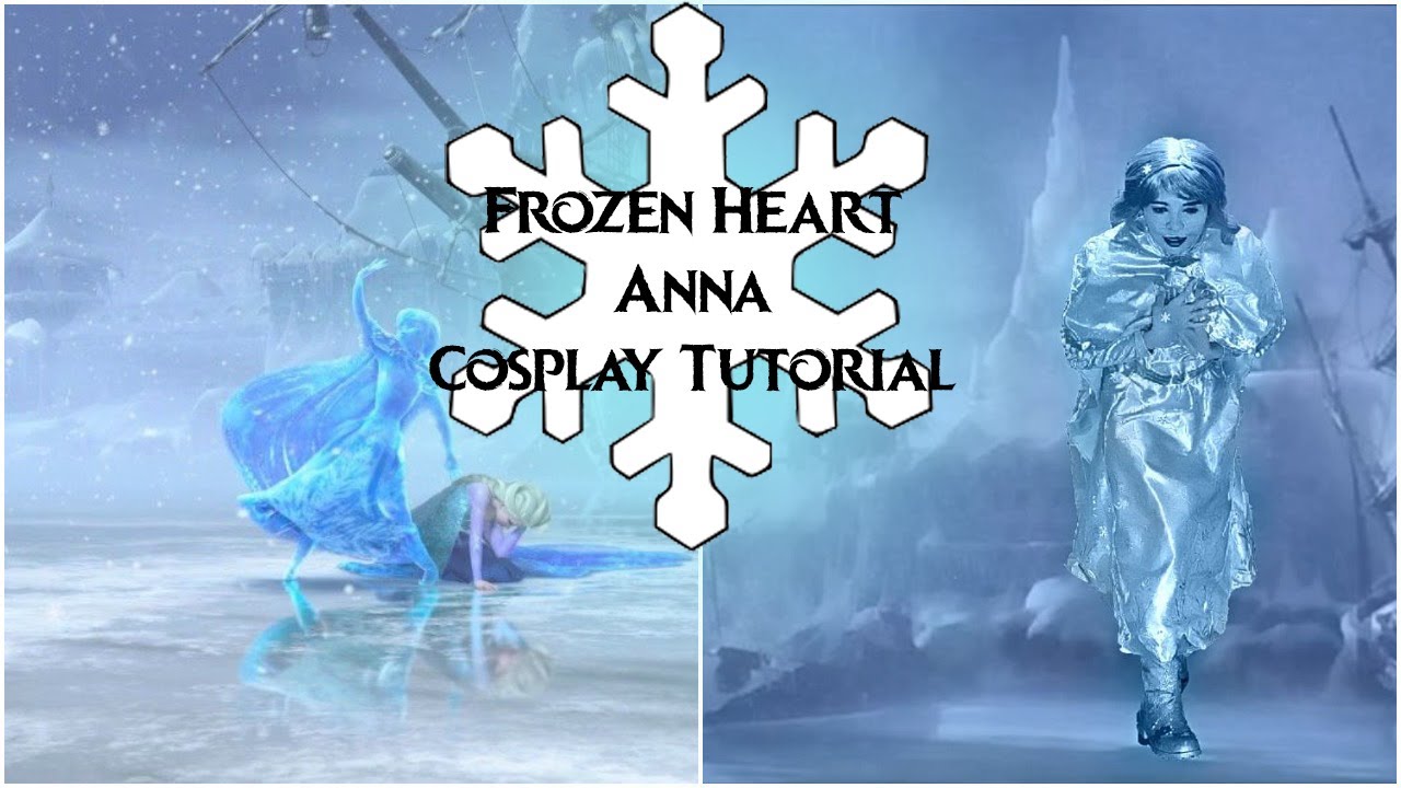 Frozen Heart Anna Cosplay