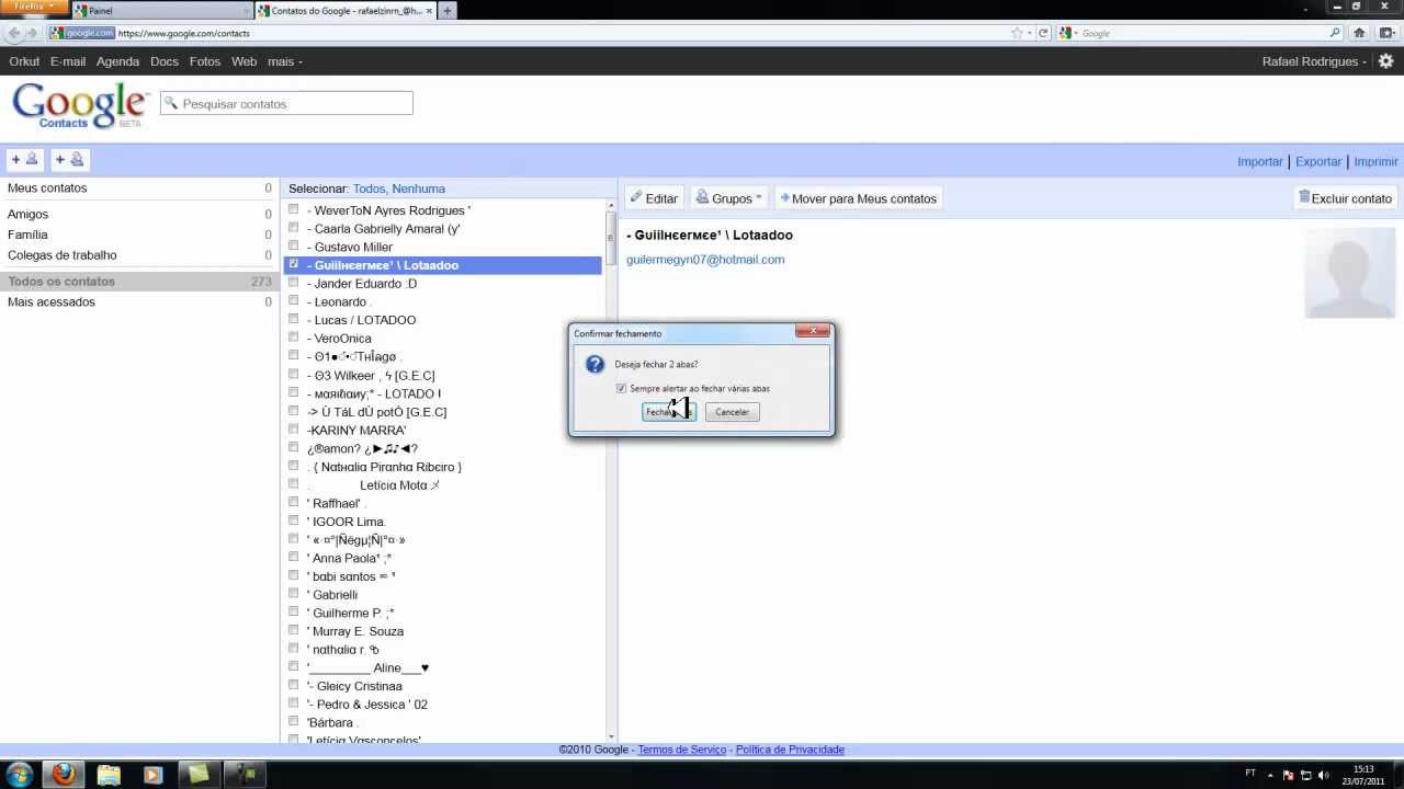 COMO DESCOBRIR LOGIN DO ORKUT 2011 #1 - YouTube