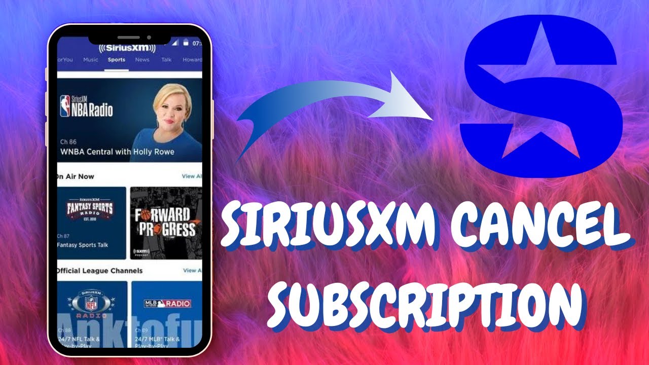 Cancel SiriusXM Subscription via Mobile App (Apple or Google Play ...