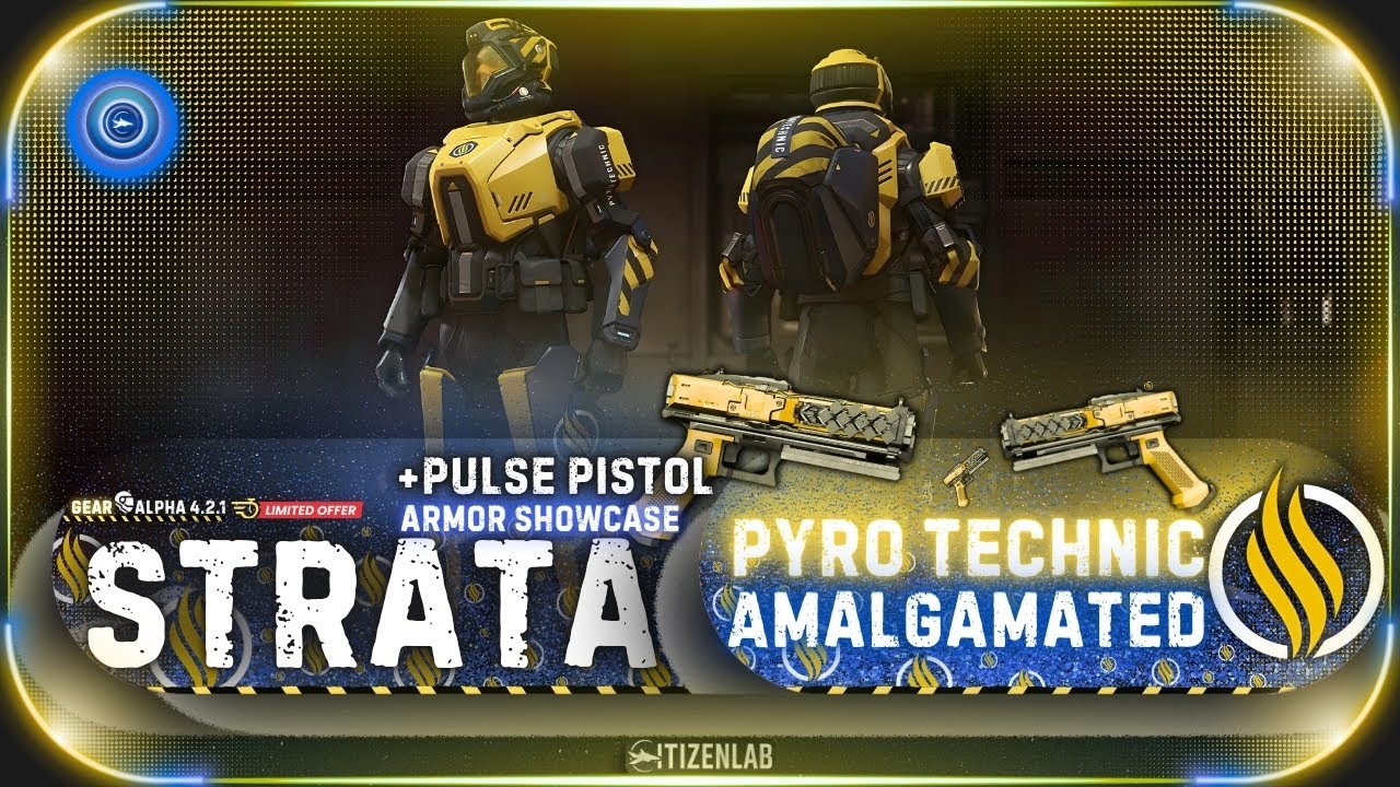 Strata Pyrotechnic Amalgamated Patch Bundle Armor Showcase – Star Citizen GEAR 👨‍🚀 - YouTube