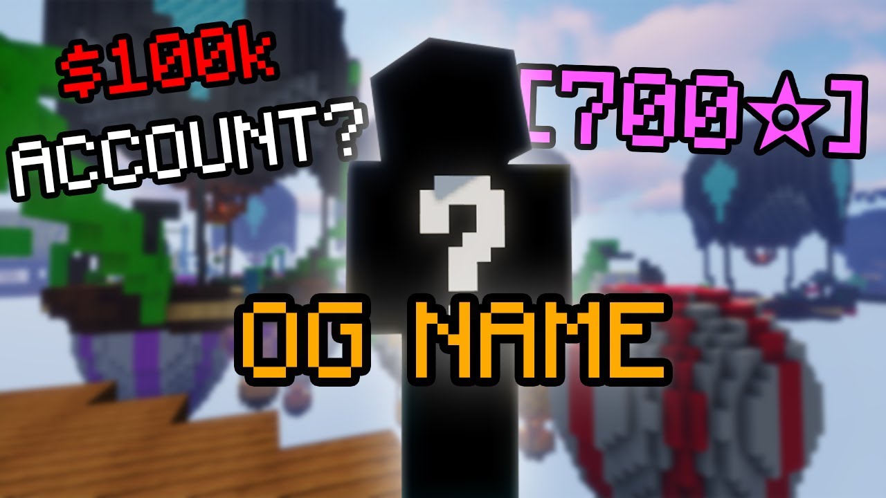 Beating the SWEATIEST OG NAME in Bedwars (ft. NoSDaemon) [$100k account ...