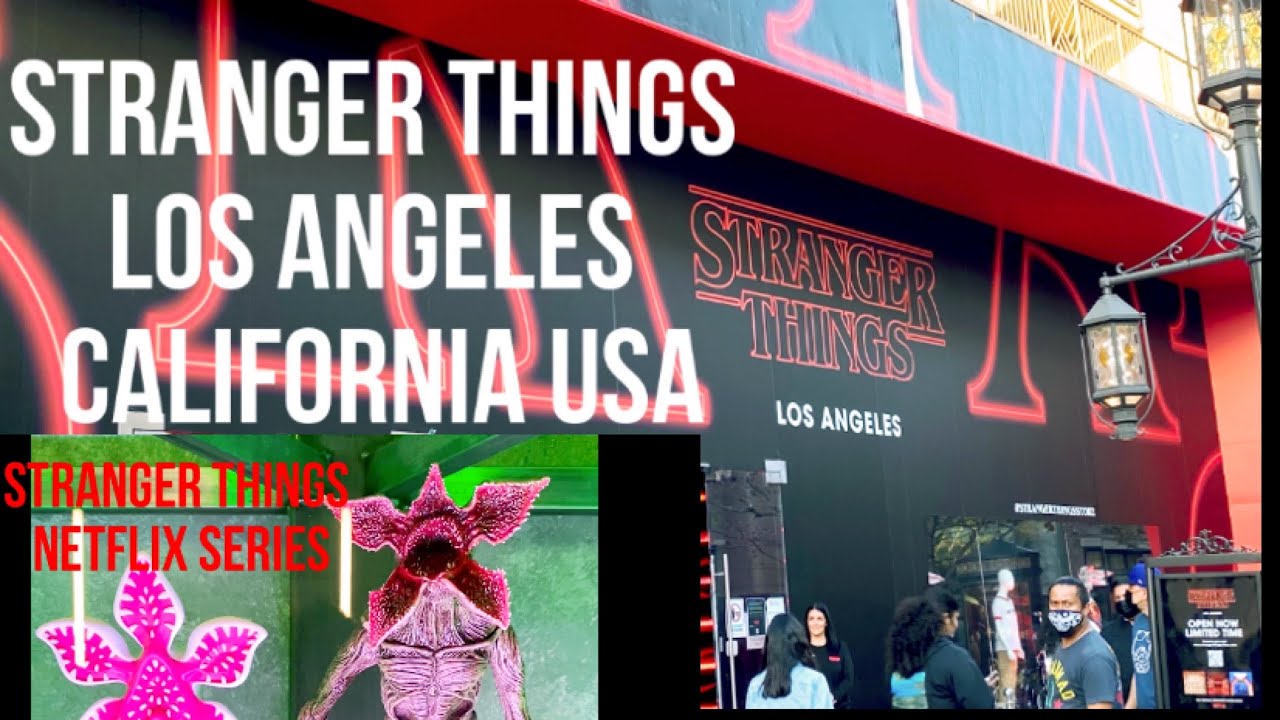 STRANGER THINGS NETFLIX SERIES / THE AMERICANA AT THE GRAND / LOS ...