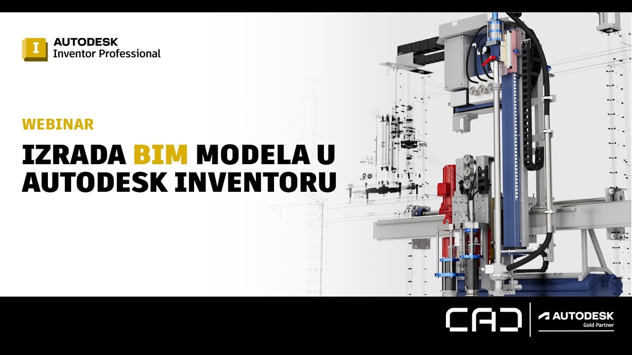 Izrada BIM modela u Autodesk Inventoru | Snimka webinara - YouTube