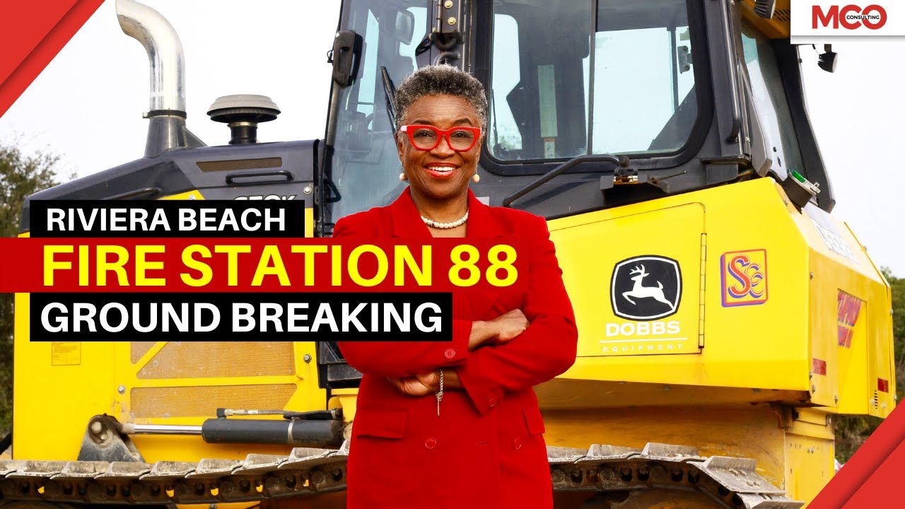 Riviera Beach Fire Station 88 Ground Breaking Recap - YouTube