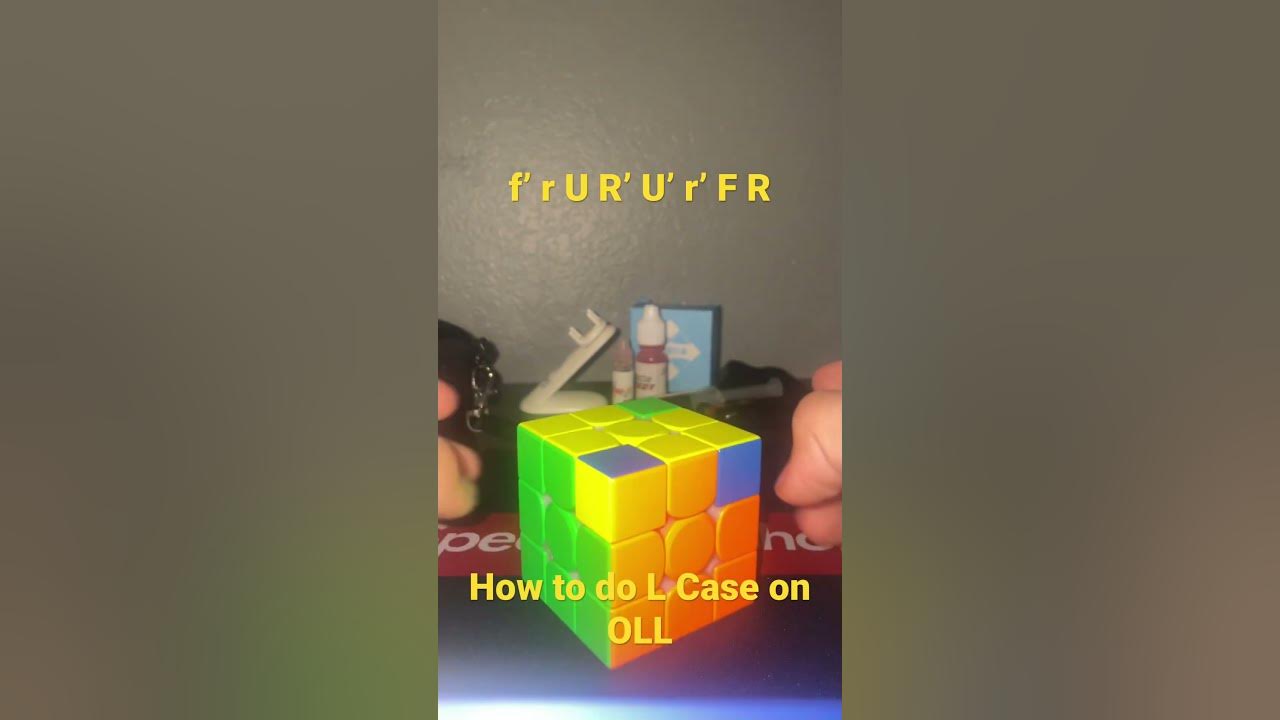 How to do L Case on OLL 3x3 #cube #rubikscube #cubing - YouTube