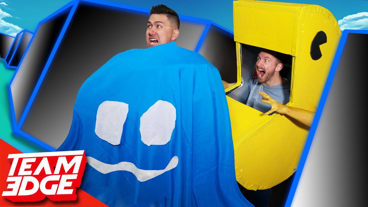 Giant Pac Man in Real Life!! - YouTube