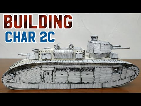 Building 🇨🇵 Char 2C 🇨🇵 (French Super Heavy Tank) - YouTube