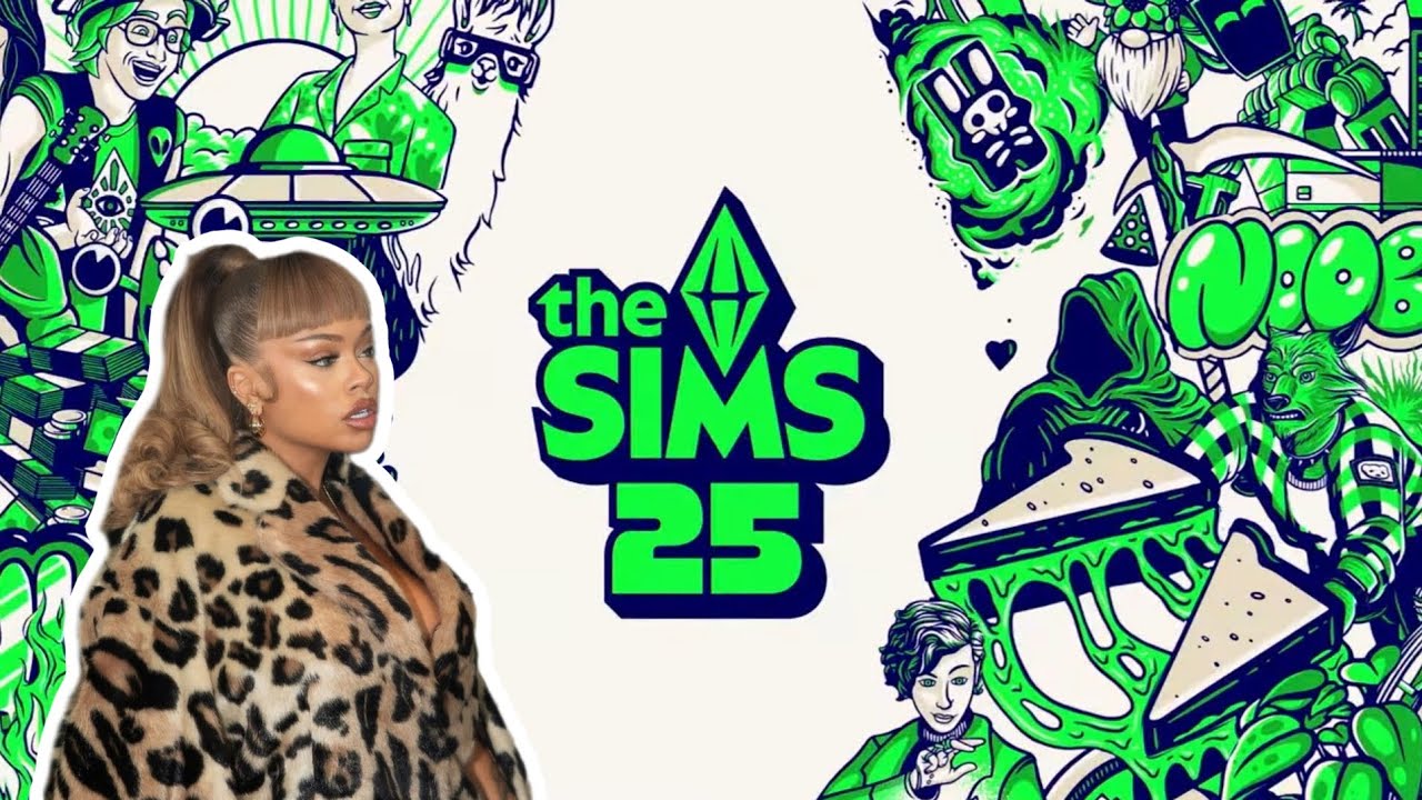 Latto plays The Sims 4 to celebrate The Sim’s 25-year anniversary 💚 ...