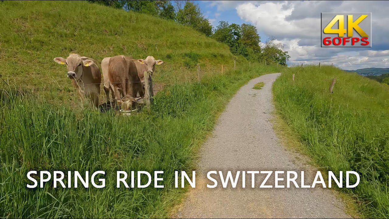 Spring ride in Switzerland - YouTube