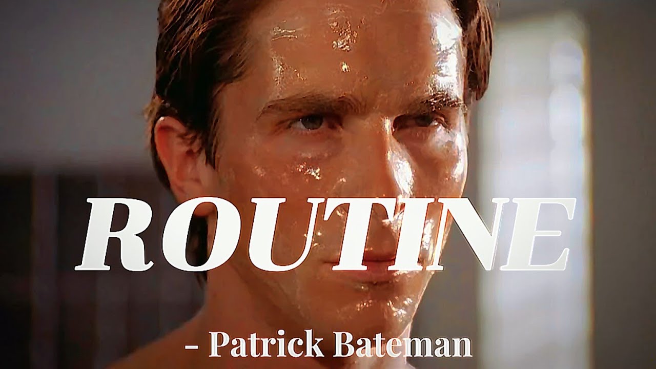 Patrick Bateman's Routine | American Psycho | #americanpsycho # ...