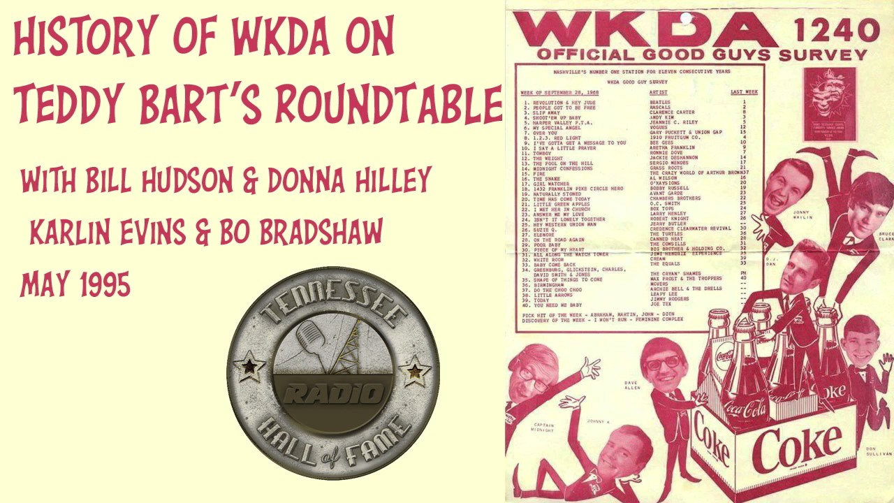 History Of WKDA Teddy Bart's Roundtable 1995 Aircheck - YouTube