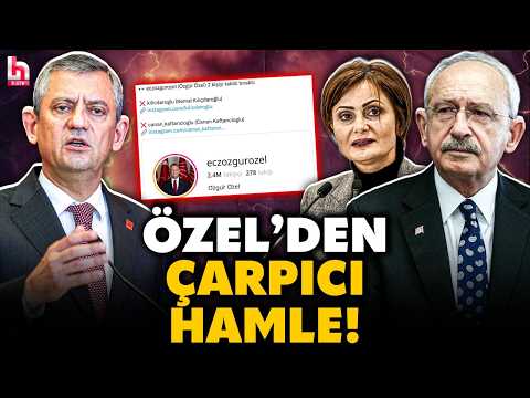Özgür Özel'den çarpıcı sosyal medya hamlesi! Kılıçdaroğlu ve Kaftancıoğlu'nu takipten çıktı!