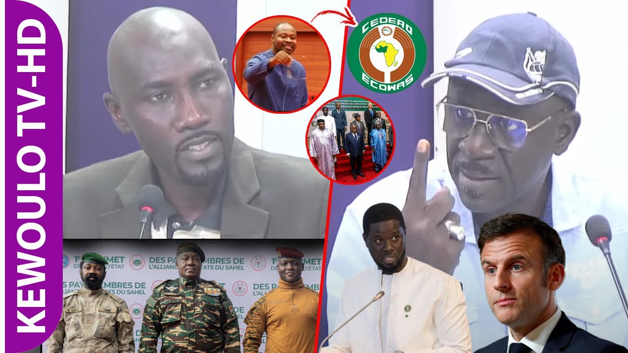 Réaction de Gueye Para et Diouf après l'intervention de Guy Marius ...