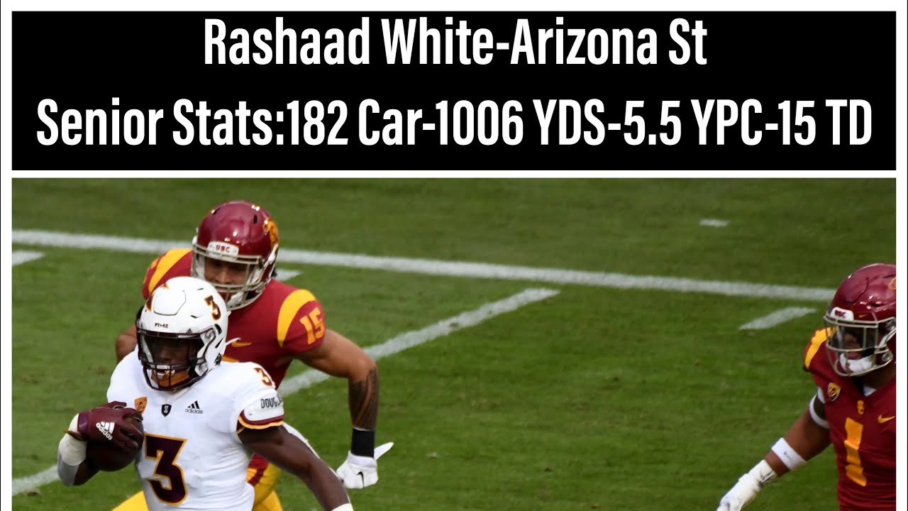 Rashaad White Senior Season Highlights-Arizona State RB - YouTube