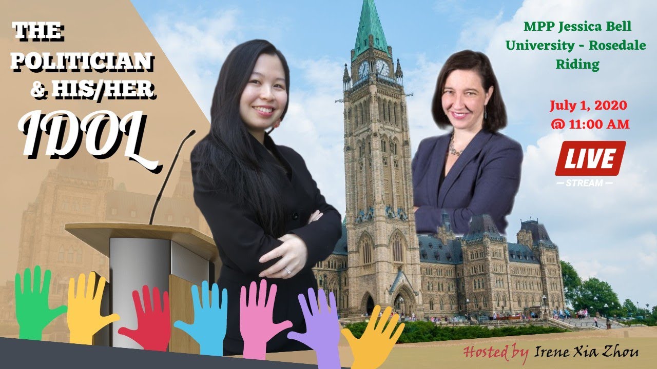 THE POLITICIAN & HER IDOL - MPP Jessica Bell - YouTube