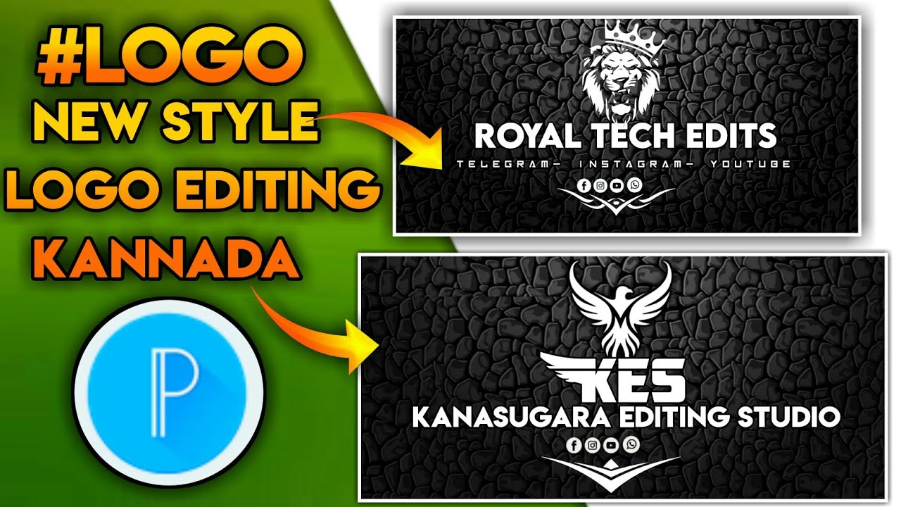 new logo editing kannada | new style logo editing kannada 2023| logo ...