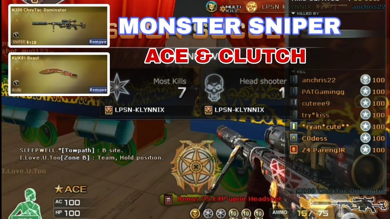 CROSSFIRE AGGRESSIVE SNIPER MONTAGE | CROSSFIRE PH - YouTube