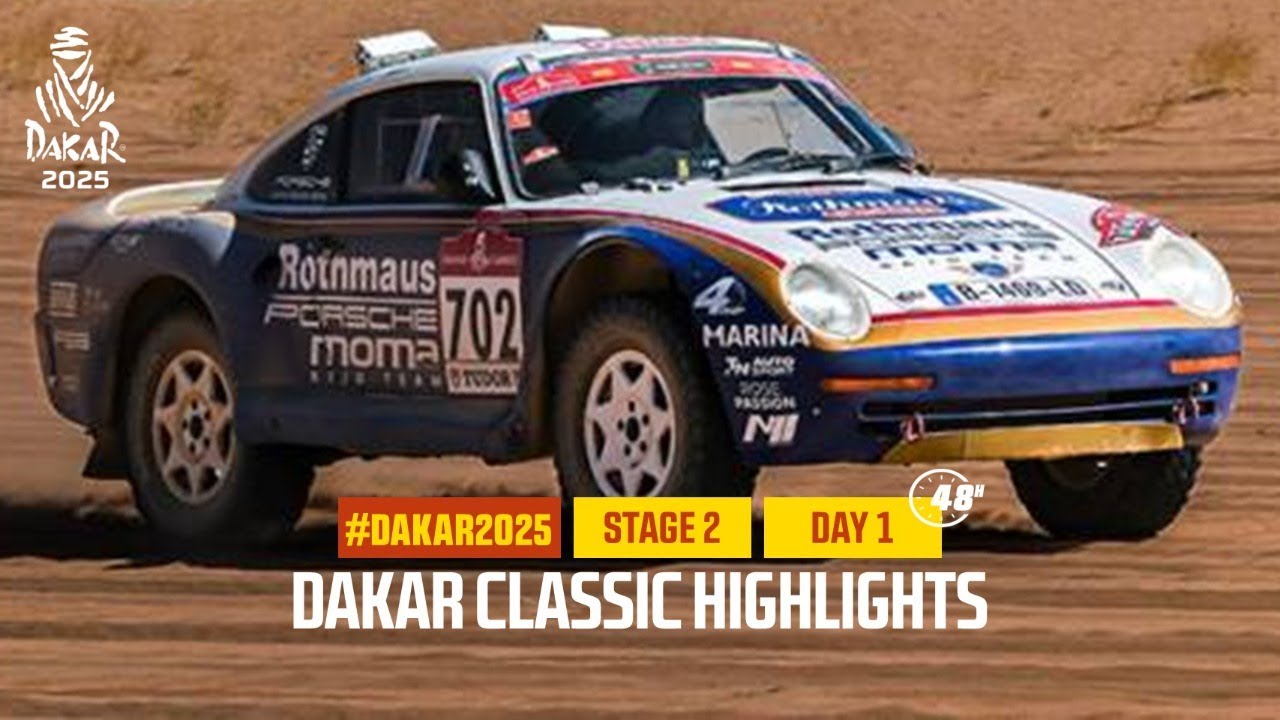 Dakar Classic Highlights - Stage 2 - #Dakar2025 - YouTube