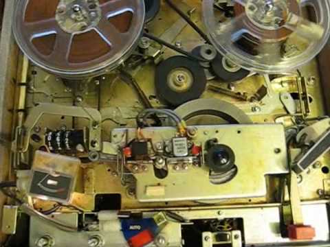 Sony TC-105 Reel to Reel - YouTube
