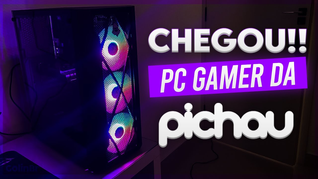 UNBOXING PC GAMER DA PICHAU!! (REALIZEI UM SONHO) - YouTube