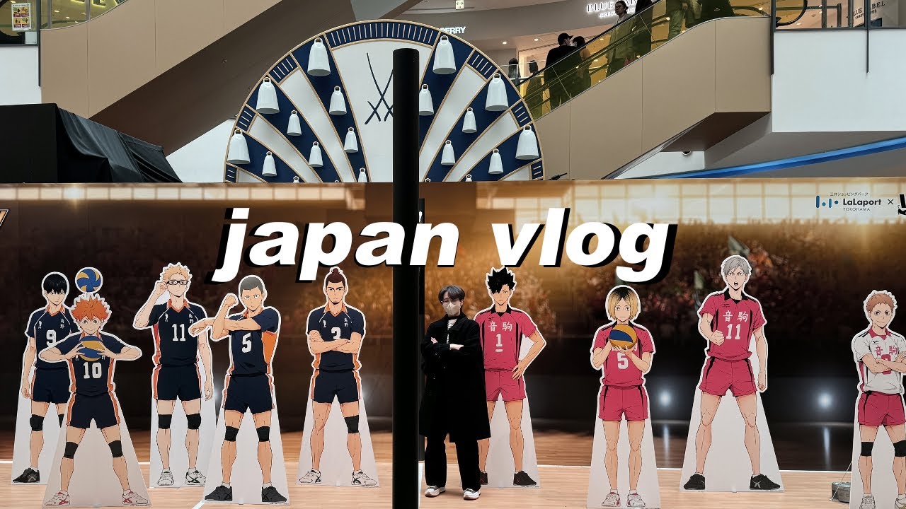 JAPAN VLOG🏐 DAY 9: haikyuu, cup noodle museum, kpop concert, taemin ...