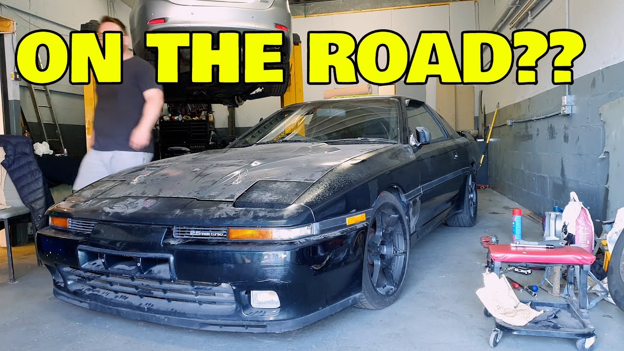 TEST DRIVE! Toyota Supra JZA70 Resto - Episode 12 - YouTube