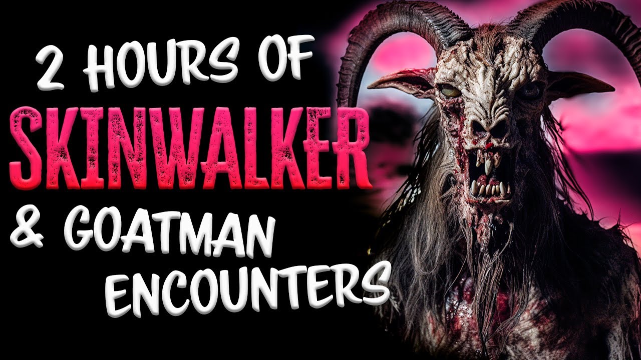 2 HOURS of Disturbing SKINWALKER & CRYPTID Scary Stories | RAIN SOUNDS ...