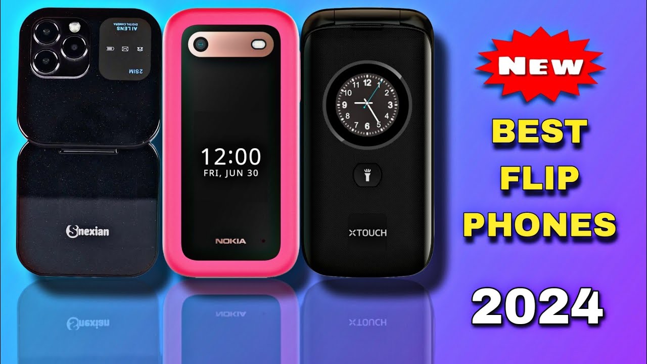 5 best flip phone 2024 | best keypad flip phone 2024 | best 4g flip ...