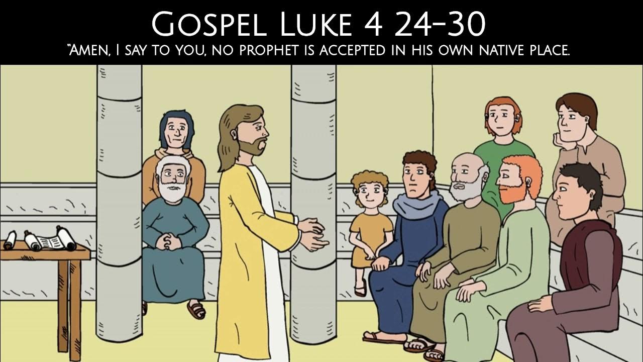 Reflection for Children | Gospel Luke 4 24-30 | 4 March 2024 - YouTube