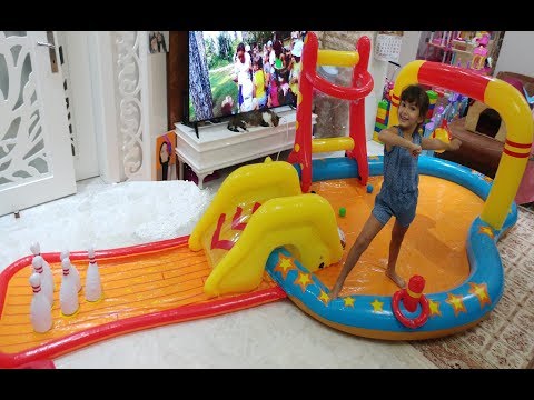 ELİFİN YENİ HAVUZU BOWLİNG, BASKET KAYDIRAKLI, FISKIYELİ, BU HAVUZU ÇOK SEVDİK İSİM ARIYORUZ.