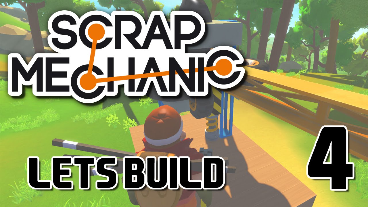 Scrap Mechanic: Lets Build - How to build an Elevator - #4 - YouTube
