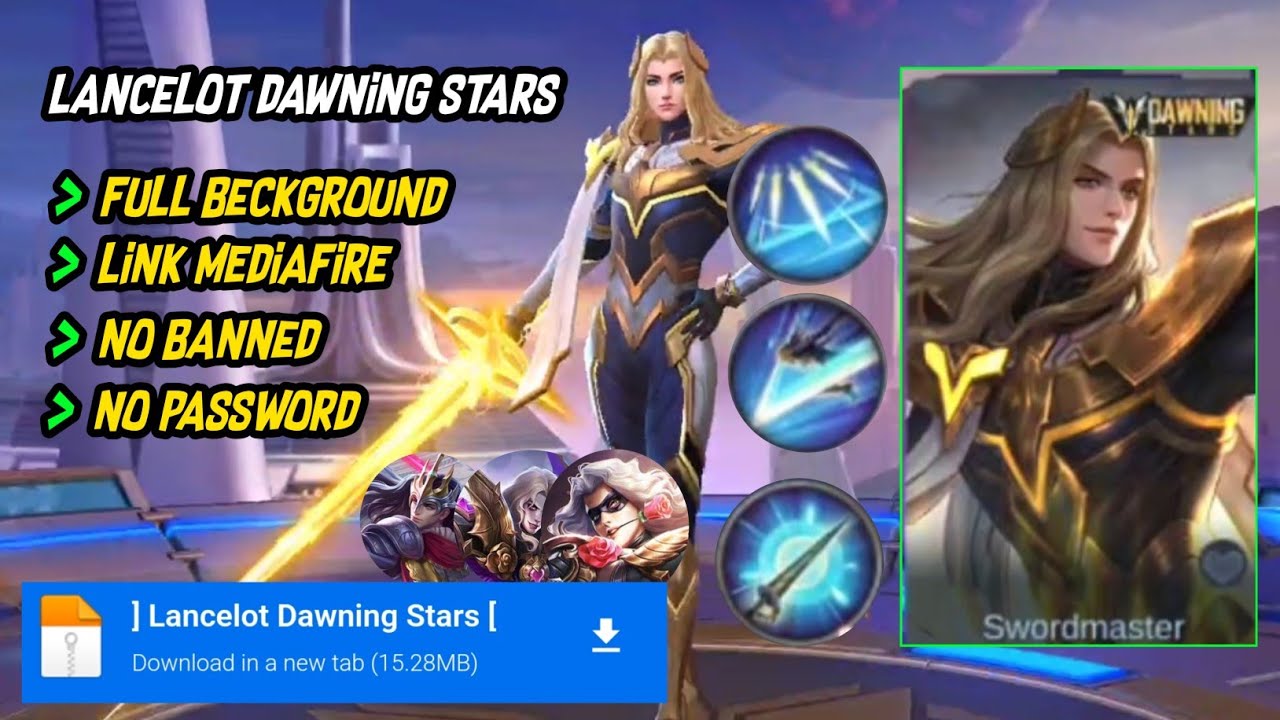 Script Lancelot Hero Dawning Star No Password - Full Effect & Voice ...